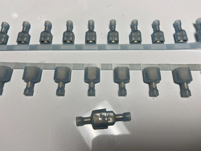 16-14 awg TE Quick Disconnect 3-520106-2 Qty 10 sets male + female 2 ...