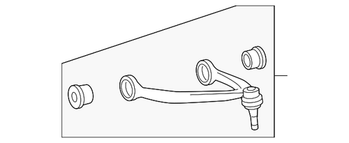 Genuine GM Front Driver Side Upper Control Arm 25812725 | eBay