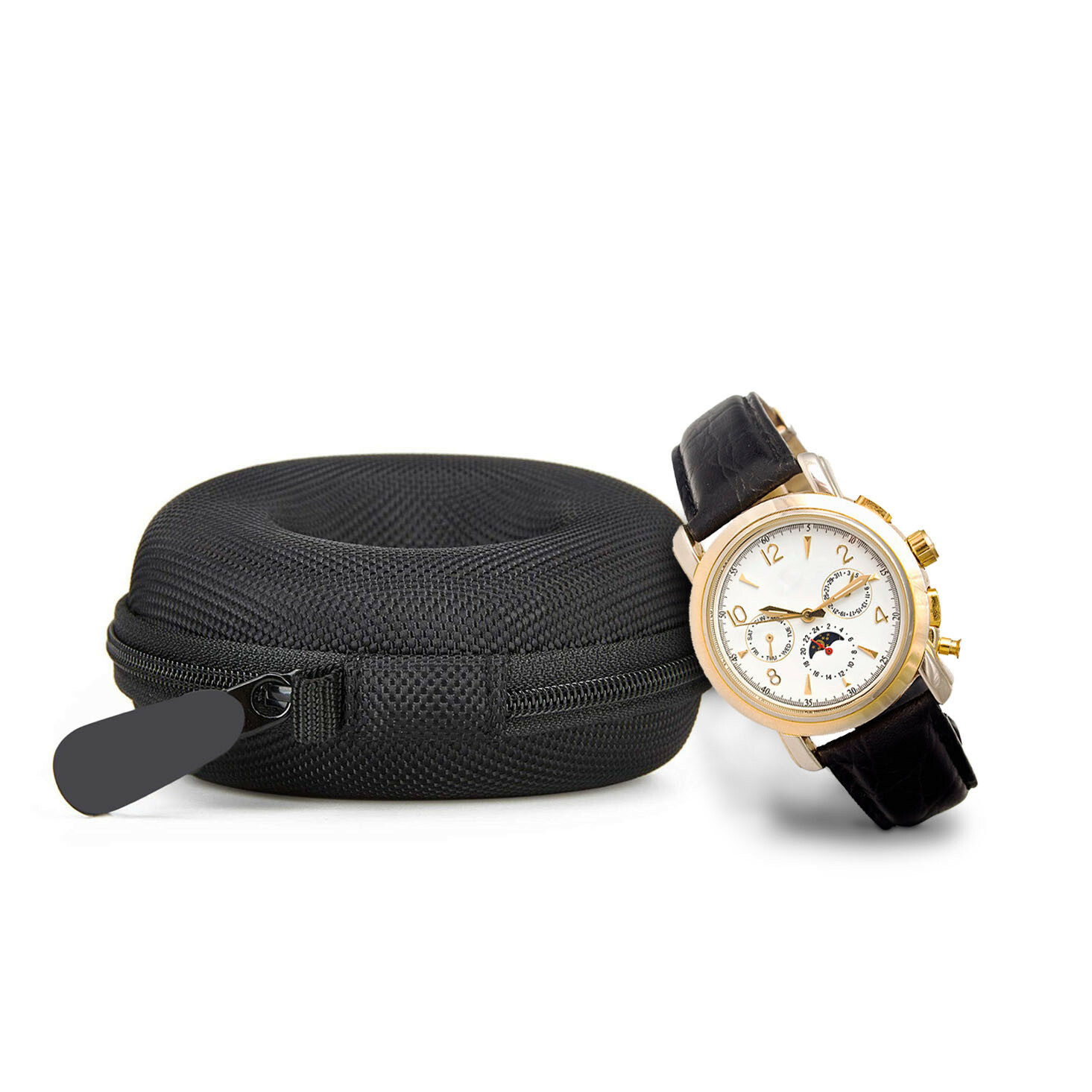 👜 Single Watch Travel Case Zip Storage Coin Bag For Smart Watch ...