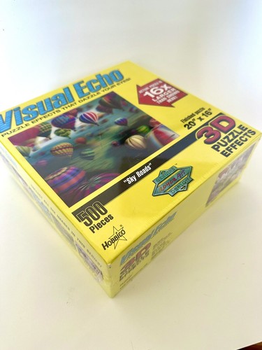 Visual Echo 3D 500 pc Puzzle Effects Sky Roads Dazzling 20" x 16 ...