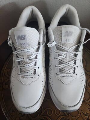 New Balance 411 Cush White Walking Athletic Shoes Women’s Size 9 ...