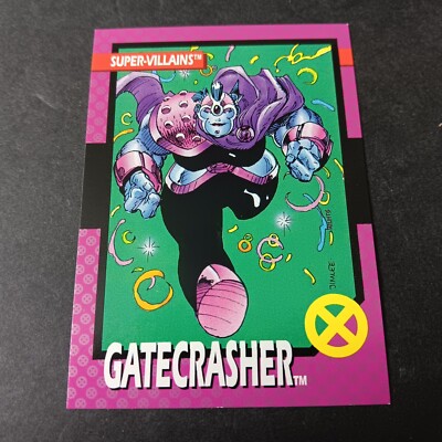 Gatecrasher 1992 Impel X-Men #55 Super-Villains EX | eBay