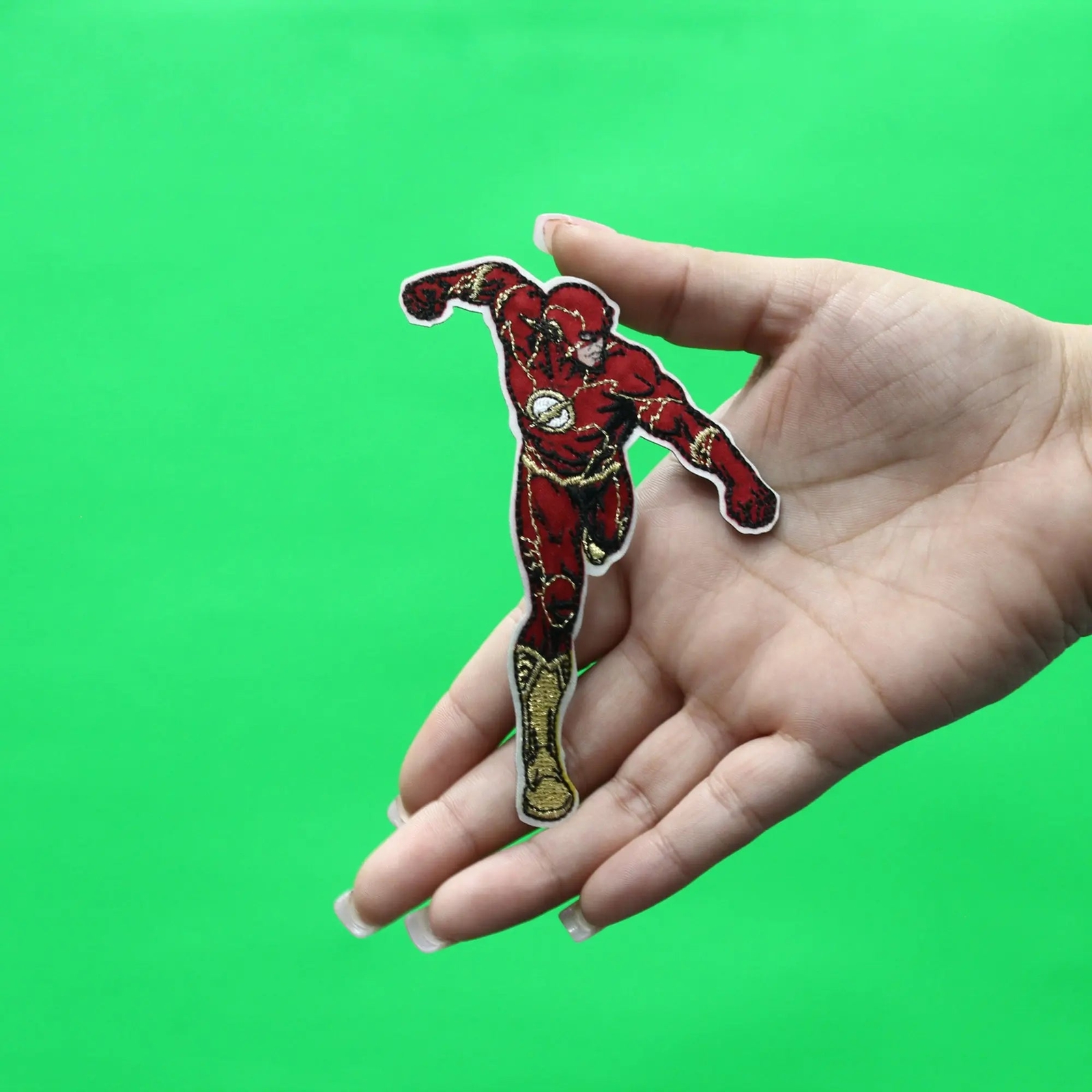 DC Comics The Flash Patch Justice League Hero Embroidered Iron On | eBay