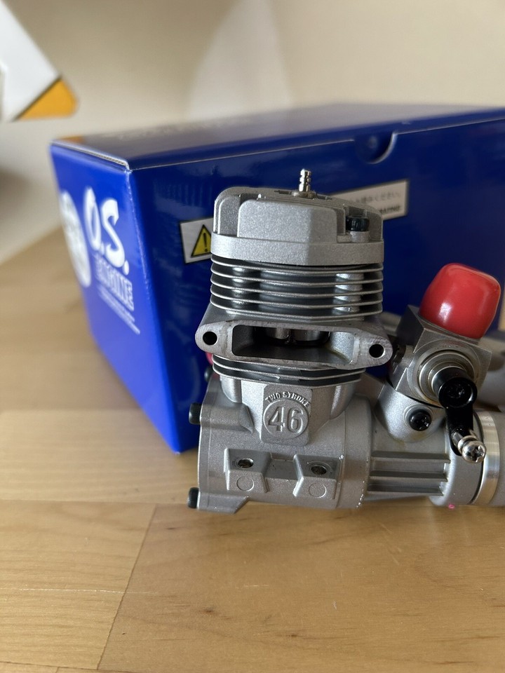 OS Max 46AX II, glow engine, New in the Box -Never Flown | eBay