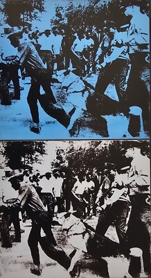 Andy Warhol Little Race Riot 1964 Postcard POP Art James Powell wall ...