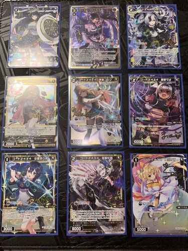 WIXOSS Nijisanji Signed Card Series Rare Mixed Character | eBay