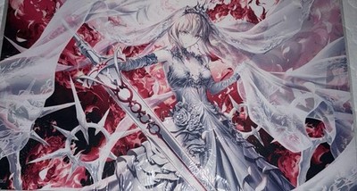 Saber Alter Rubber Playmat FGO Fate | eBay Australia
