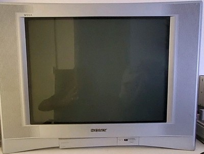 Sony Trinitron Wega KV-24FS120 24 CRT Gaming TV Vintage - No Remote | eBay