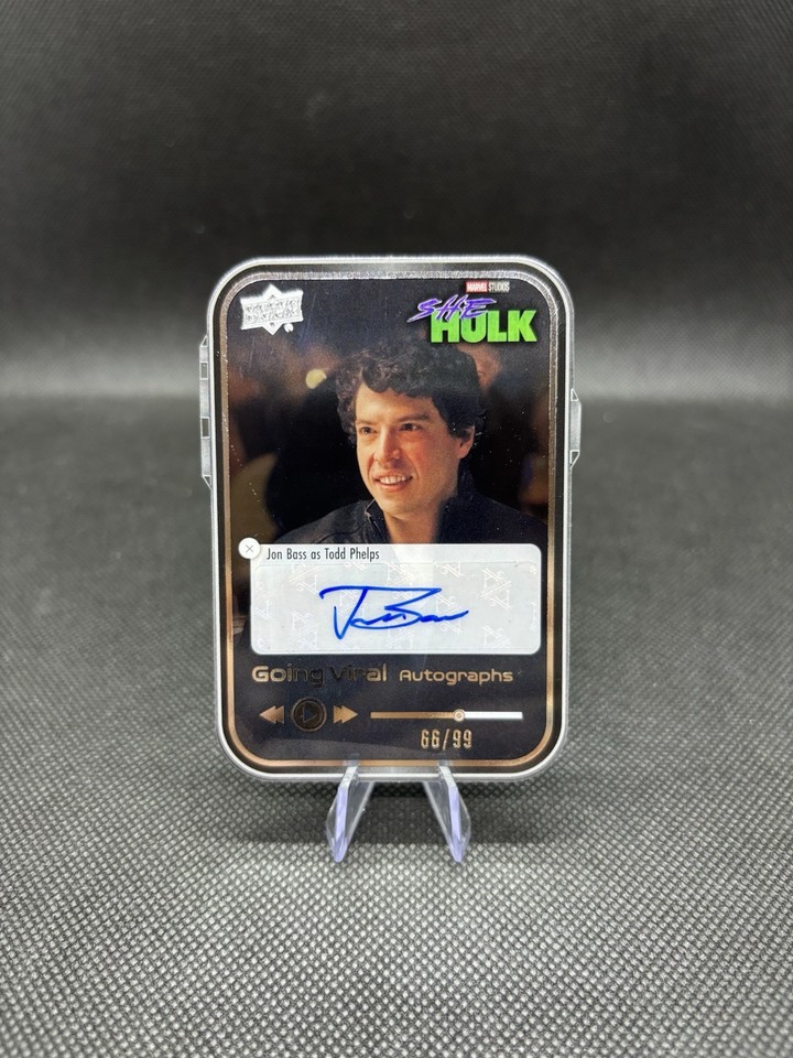 Todd Phelps As Jon Bass /99 Going Viral She Hulk Marvel Upper Deck SP # ...