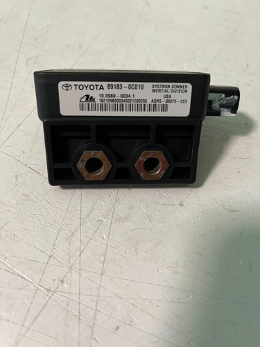 2001-2002 TOYOTA SEQUOIA YAW RATE SPEED TRACTION CONTROL SENSOR 89183 ...