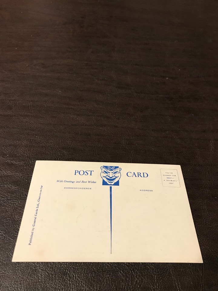 EARLY HUMOR UNPOSTED POSTCARD - DEAR SIRS - LAST NIGHT I USED SOME OF ...