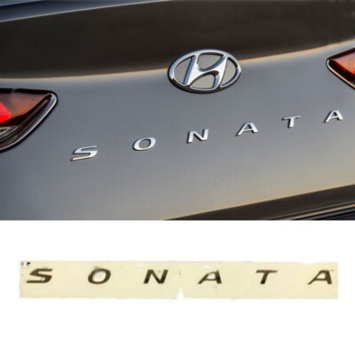 86310C1500 Rear Trunk "SONATA" Letter Emblem for Hyundai Sonata 18+ ⭐ ...