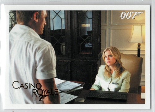 JAMES BOND 2014 ARCHIVES CASINO ROYALE GOLD BASE PARALLEL #024 #'D 107/ ...