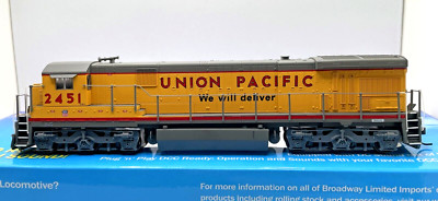 HO BROADWAY LIMITED 5051 GE C30-7 UNION PACIFIC UP # 2451 DCC INSTALLED ...