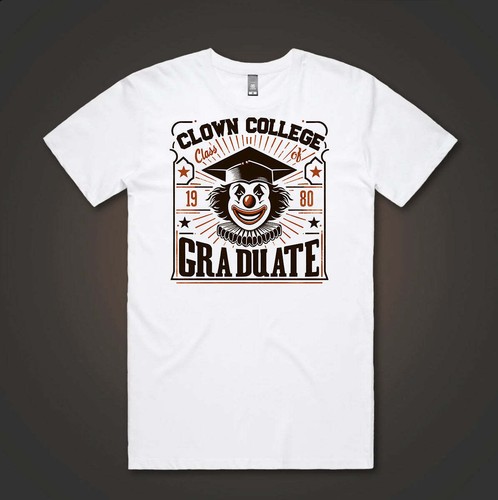 Clown College T-Shirt | eBay Australia