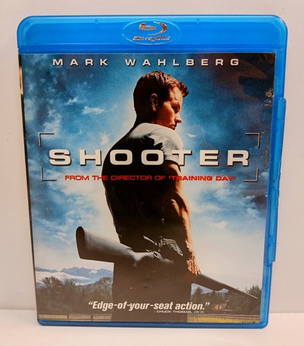 Shooter: Blu-ray 2007 Mark Wahlberg Danny Glover Excellent Cond Free ...