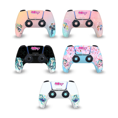 OFFICIAL HATSUNE MIKU GRAPHICS VINYL SKIN FOR PS5 SONY DUALSENSE ...