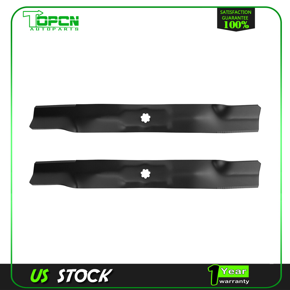 2 Mower Blades fit for John Deere AM141034 M154062 LA120 42 Inch Deck ...