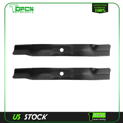 2 Mower Blades fit for John Deere AM141034 M154062 LA120 42 Inch Deck ...