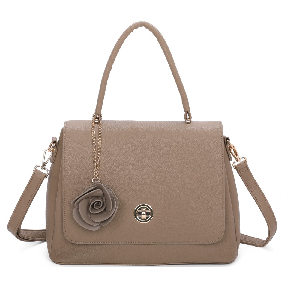 Boutique Rose deco Medium Tote Shoulder Woman Synthetic Leather Smart ...