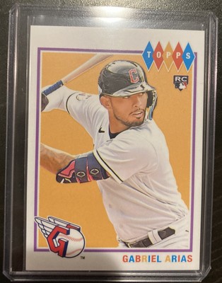 2022 Topps Brooklyn Collection GABRIEL ARIAS #36 RC Cleveland Guardians ...