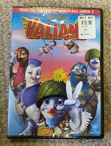 Disney VALIANT (DVD, 2005) Ewan McGregor Brand New FACTORY SEALED ...