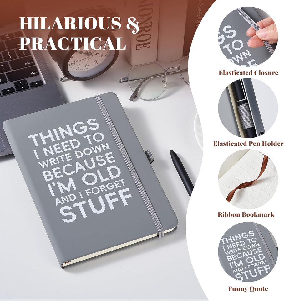 Funny Gift Notebook Journal for Men and Women – Things I Need to Write ...