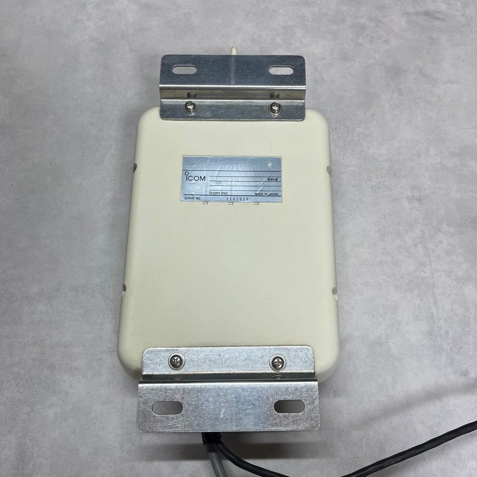 ICOM AH-4 Automatic Antenna Tuner HF 50MHz Tested w/Cable Work Tested ...