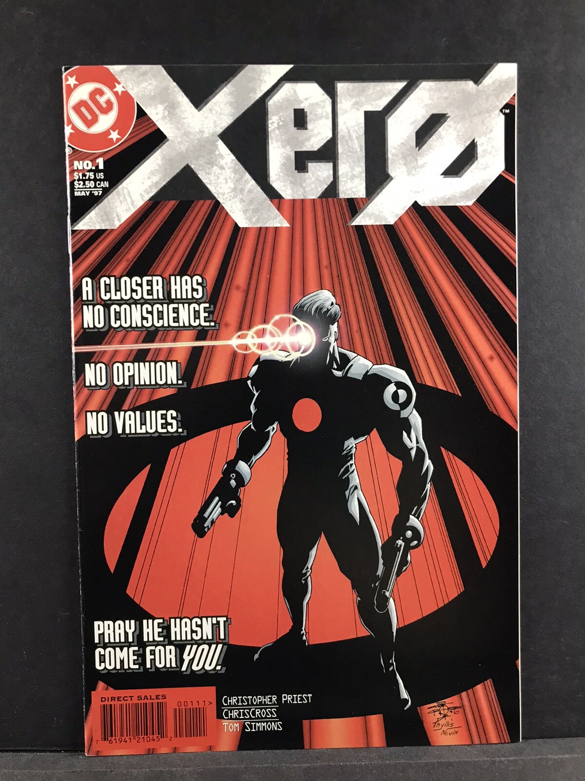 Xero 1 DC Comics 1997 Christopher Preist Curtis Jackson 50 Cent ...