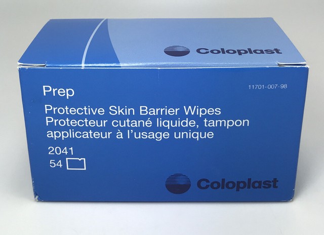 Coloplast 2041 Proctective Prep Skin Barrier Wipes 54pcs for sale ...