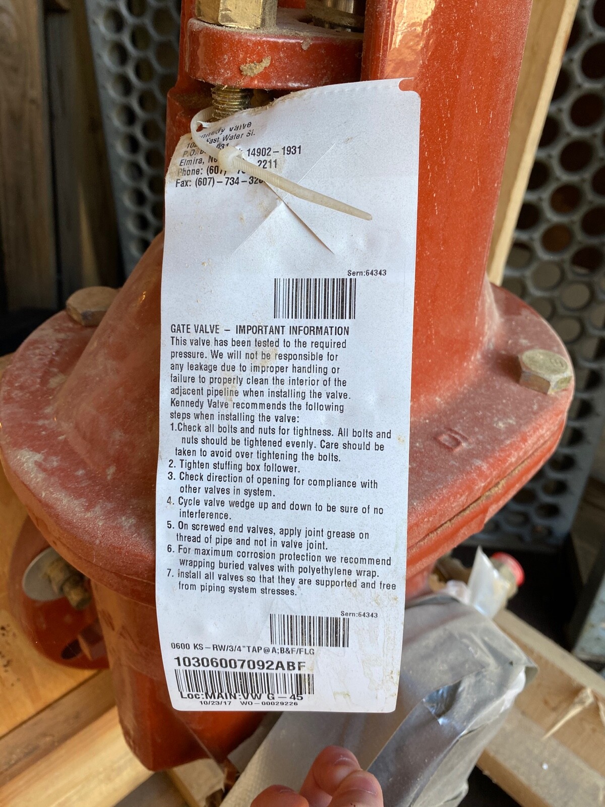 Kennedy Valve KS-RW 6in Flanged/Grooved Ductile Iron Resilient Wedge ...