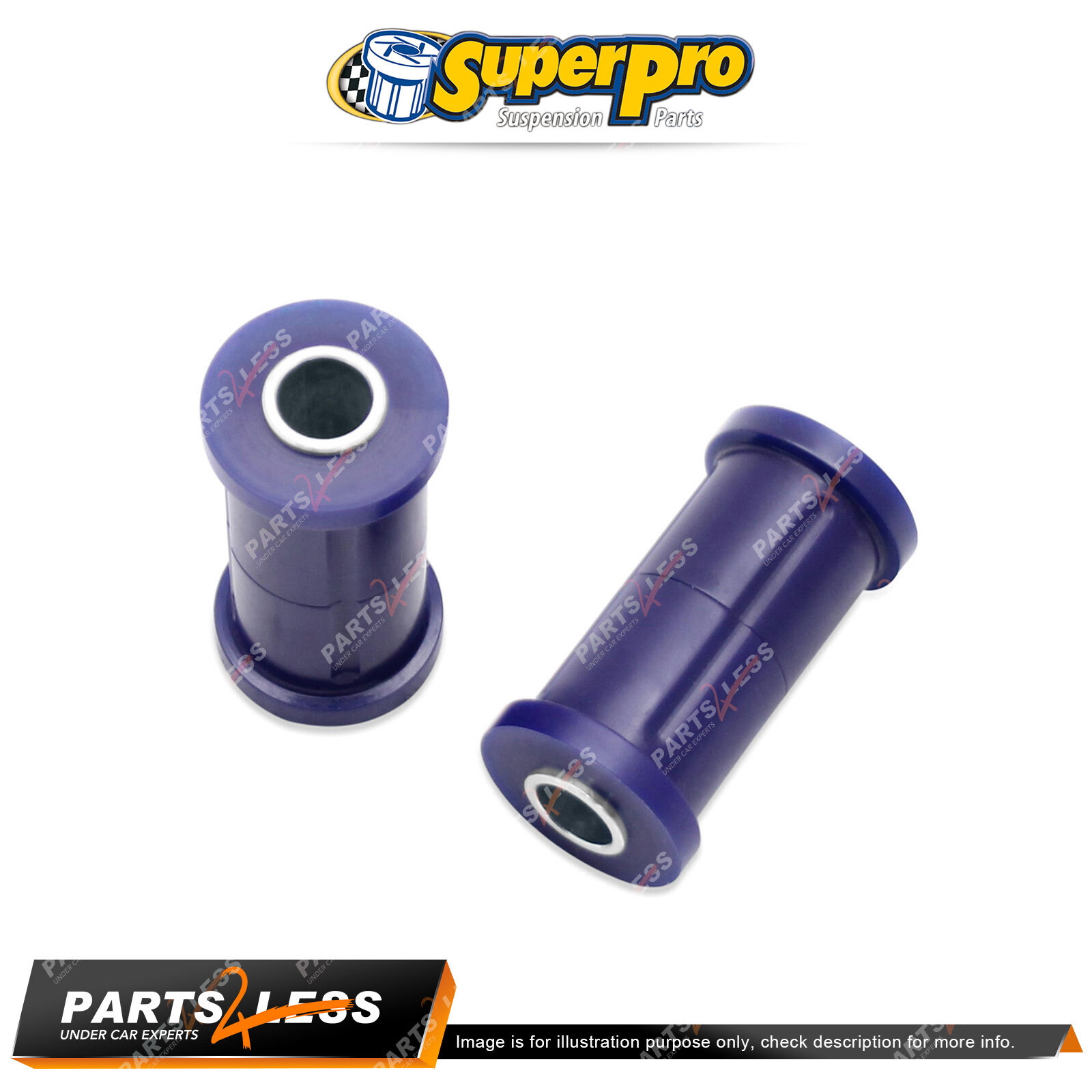 Superpro Extremely Durable Anti-noise Polyurethane Rear Spring Bush Kit ...