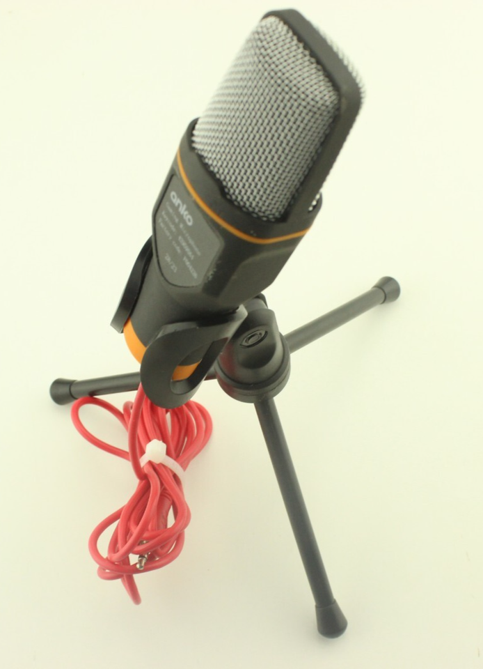 Anko 3.5 mm Condenser Microphone for Computer Laptop Gaming PC with ...