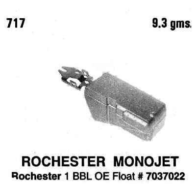 Carburetor Float Tomco 717 for sale online | eBay