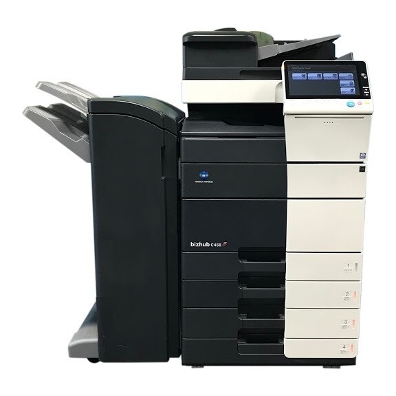 Konica Minolta Bizhub C458 Copier Printer FK-514 Fax tested with FREE ...