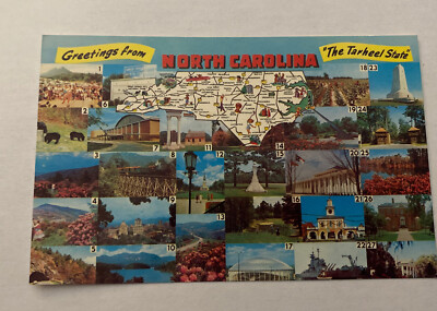 Vintage Postcard Unposted North Carolina NC | eBay