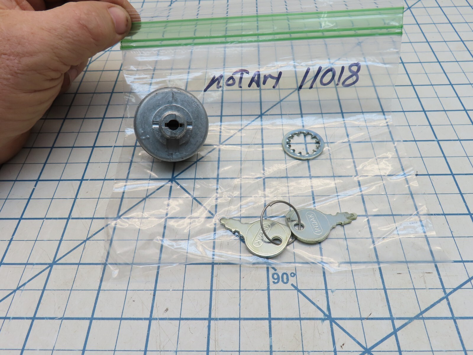 Rotary 11018 Ignition Switch w/ keys No Nut Fits Toro 27-2360 | eBay