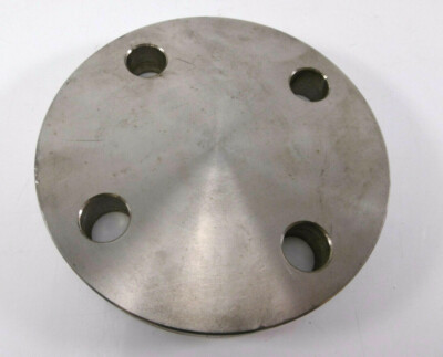 Edelstahl Blindflansch DN25 PN16 | 1.4541 | 115x16mm | Lochkreis 85mm ...