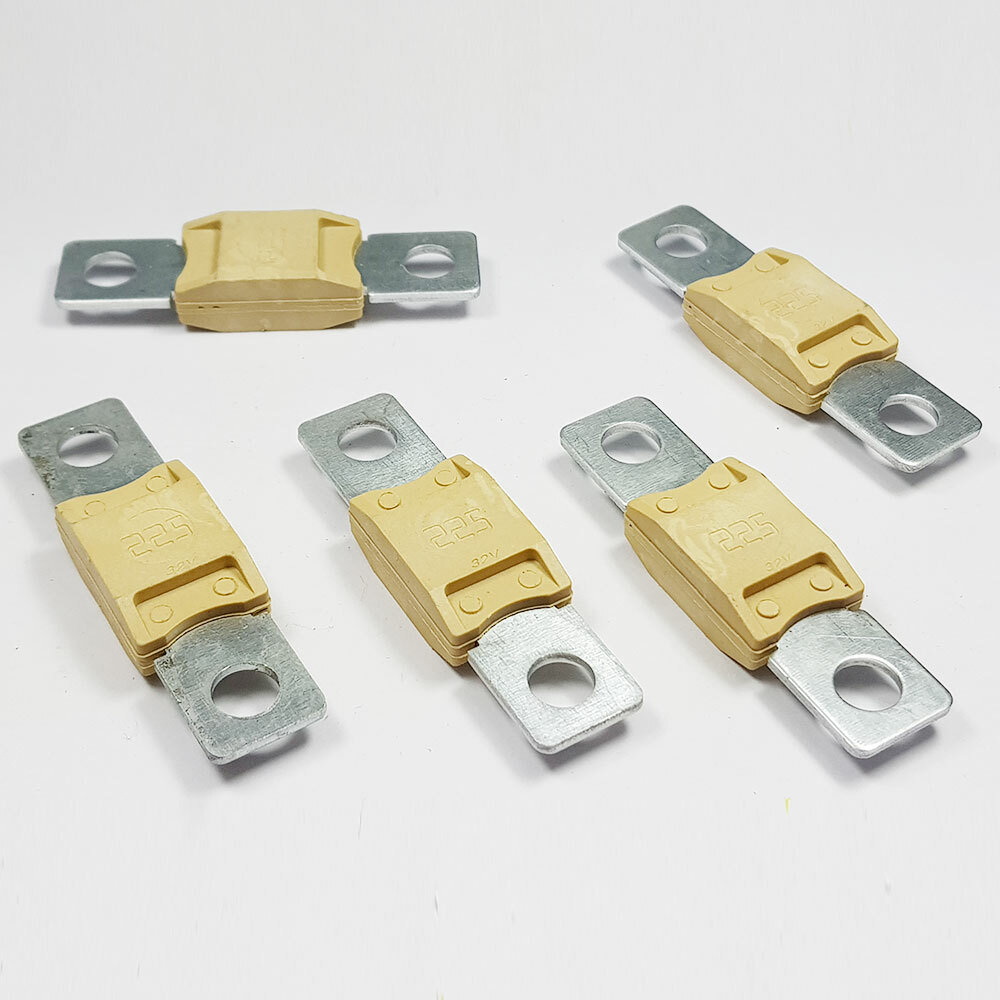 225 AMP TAN BROWN MEGA FUSE 225A A AMPS 12V 24V 32V CAR MARINE VAN AUTO ...