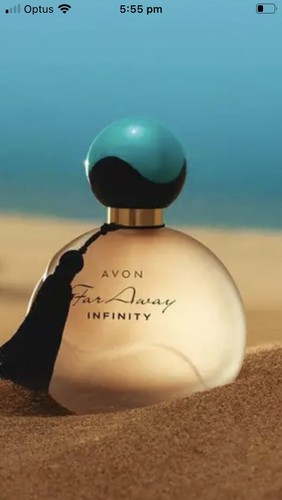 Avon Far Away Infinity Perfume + Bonus Travel Size | eBay Australia