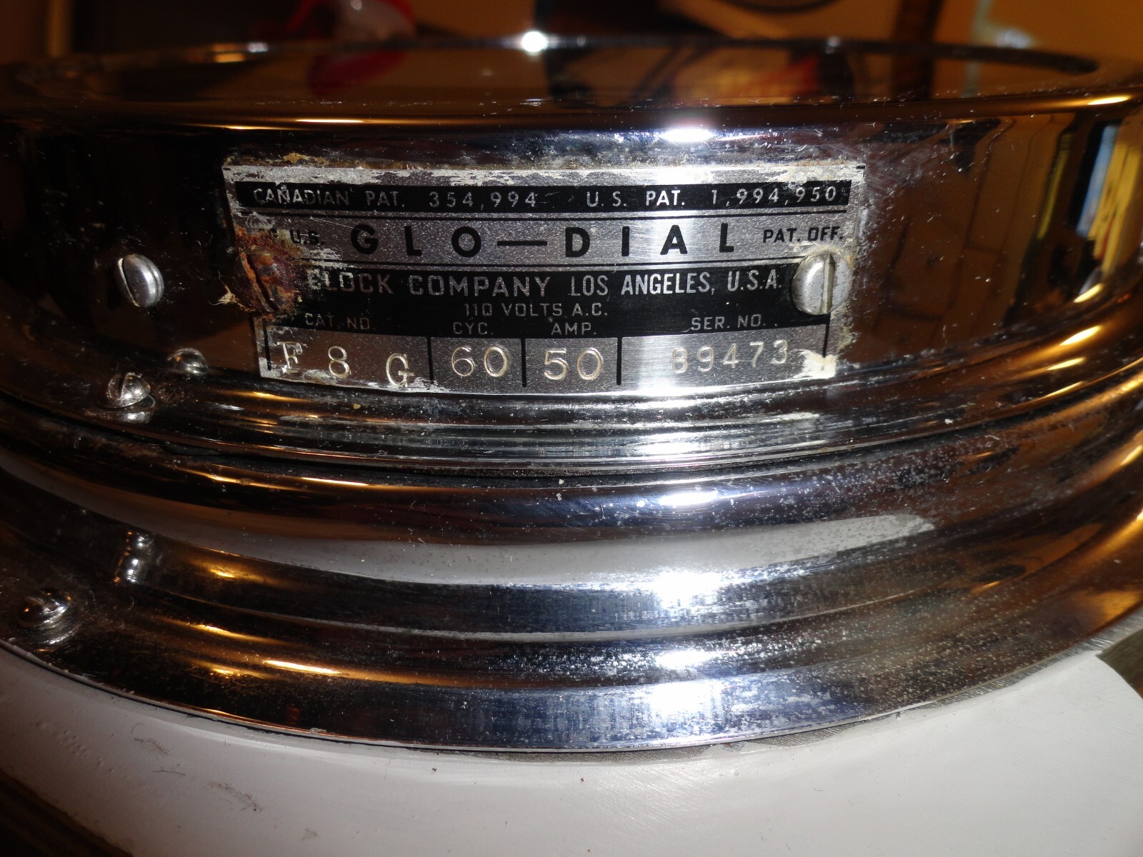 Vintage/Antique Glo-Dial Neon Industrial Garage Wall Clock (Everything ...