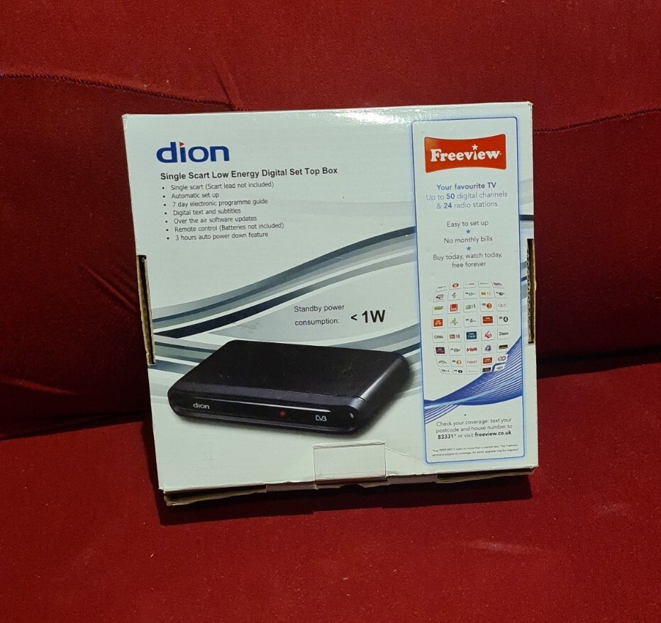 Dion Freeview Genuine Remote for STB1AW11 Fully and Tested for sale ...