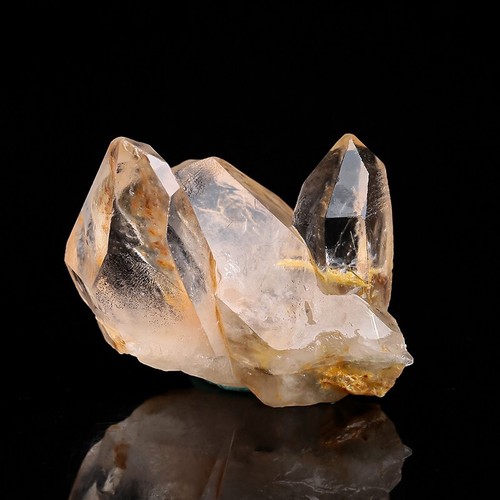 151Ct TOP Grade Natural Rutile Flowers & Phantom Quartz Reiki Crystal ...