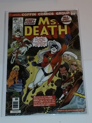 LADY DEATH ECHOES #1 MS DEATH VARIANT NM+ 9.6 OR BETTER COFFIN COMICS ...