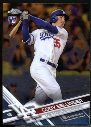 Cody Bellinger Rookie Card 2017 Topps Chrome Update #HMT10 | eBay