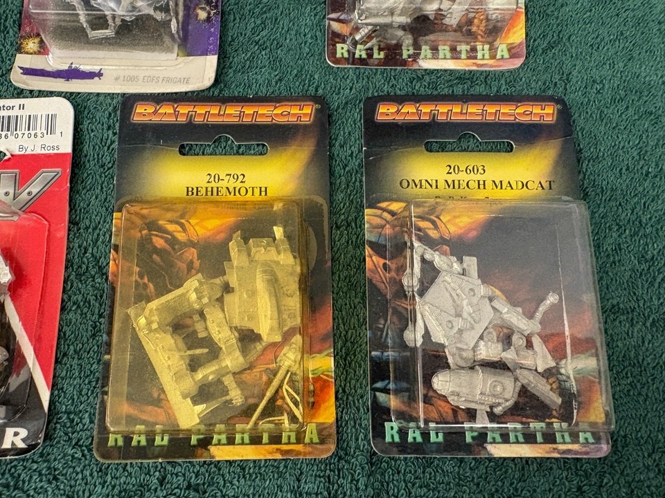 Lot of 9 Sci-Fi Metal Miniatures Battletech/CAV/Star Blazers | eBay