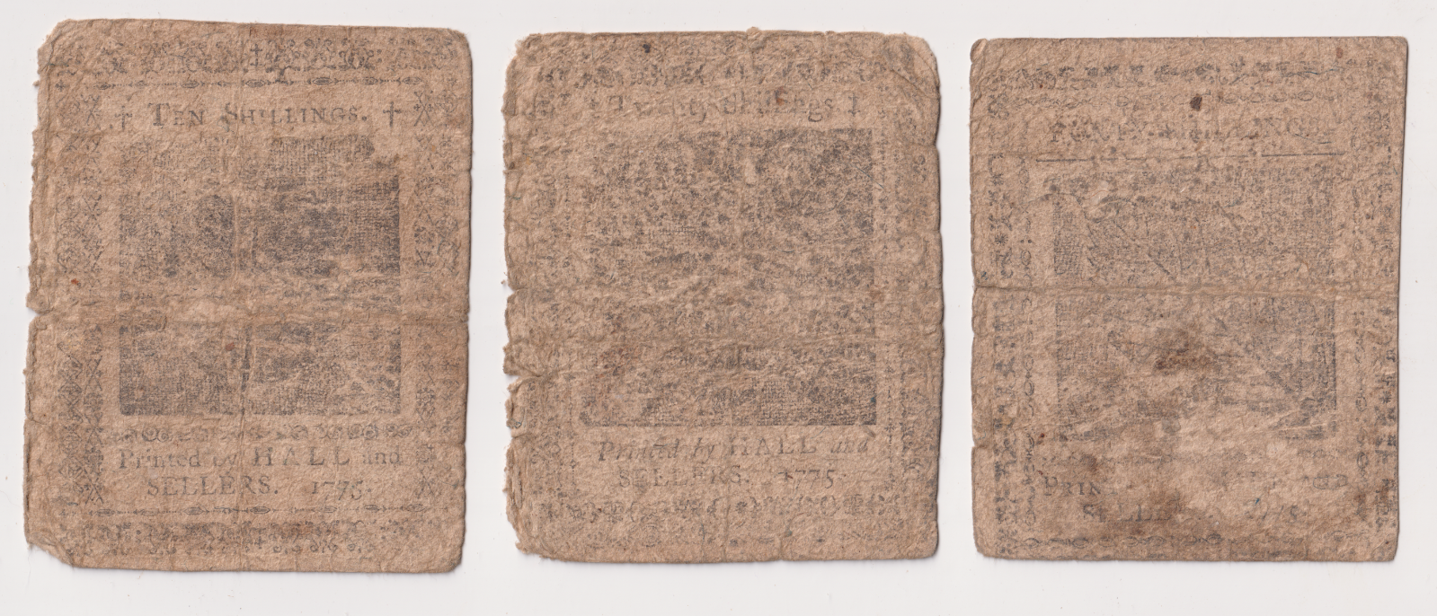 3 Notes of PA 1775 M. Clarkson - Gen'l, Nova Scotia settlers ...
