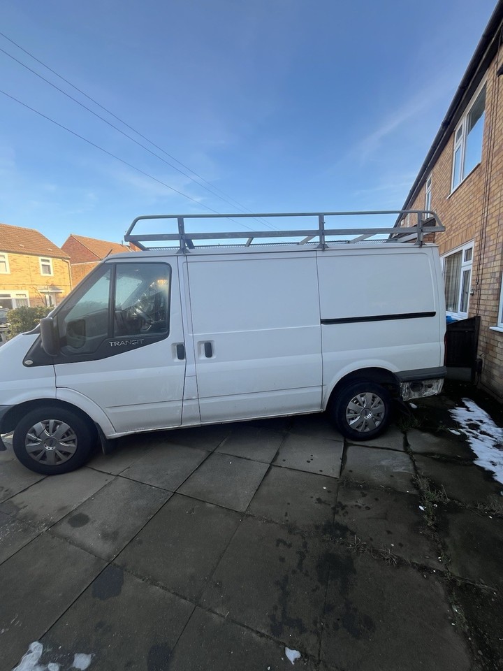 Mk 7 Ford Transit, Heavy Duty Roof Rack and Door Ladders | eBay UK