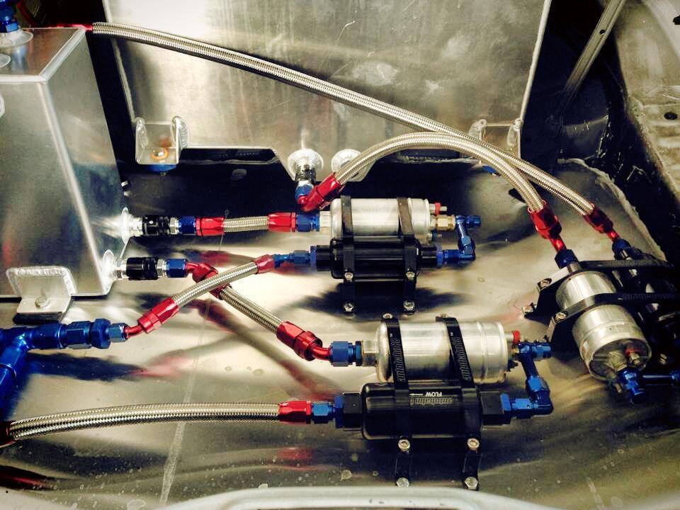 Billet Racing Fuel PRO Filter 100 Micron Stainless Element Bosch 044 ...