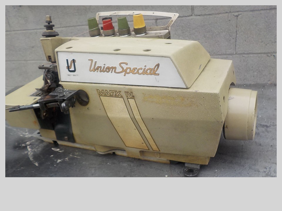 Industrial Sewing Machine Union Special 39-500 RL- 4-thread,mock safety ...
